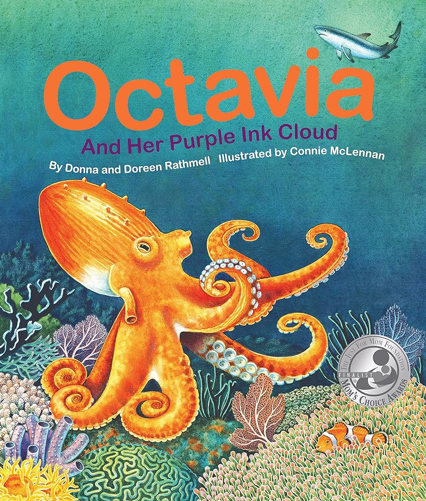 Octavia and Her Purple Ink Cloud Hardcover Book – Little-Minnows
