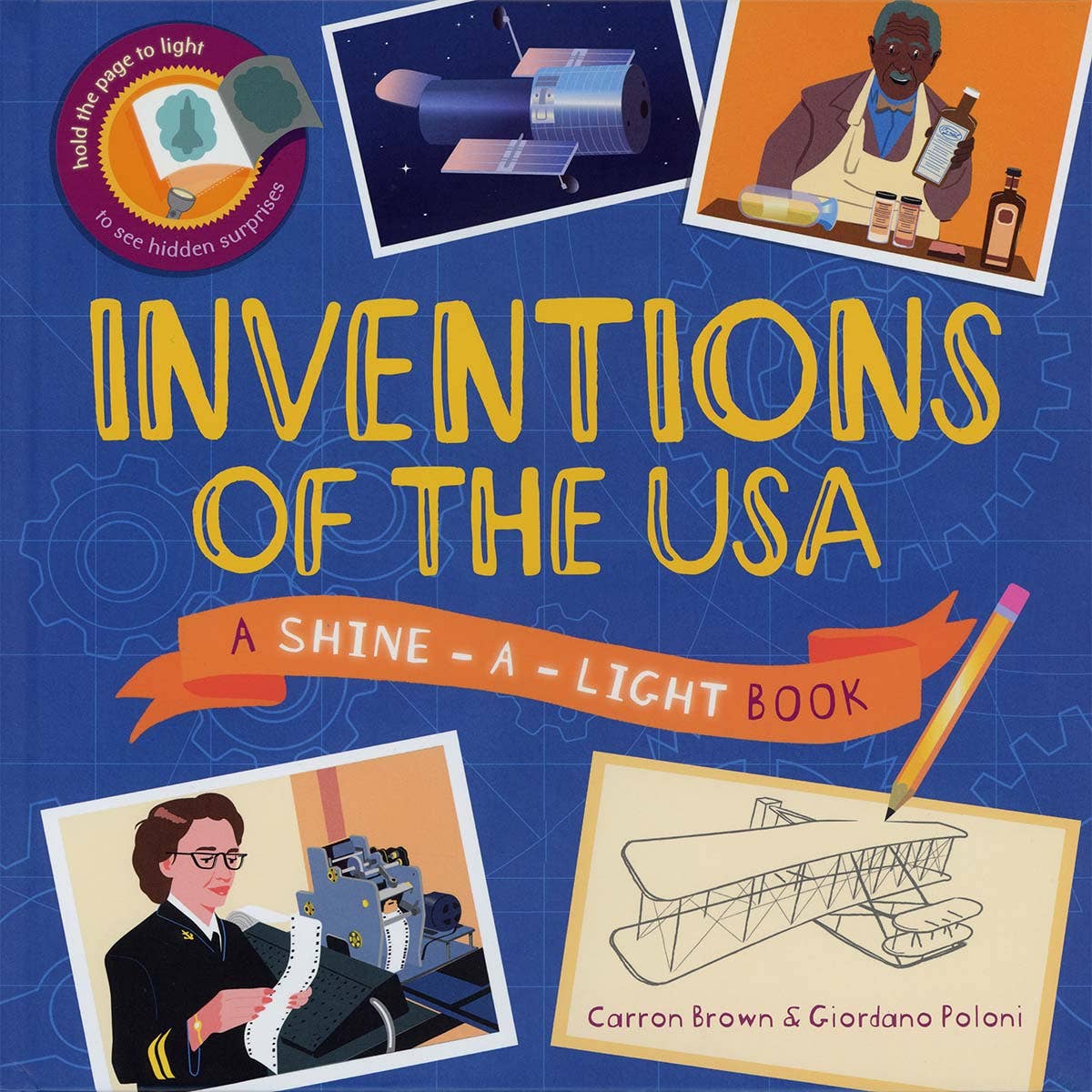 Shine-A-Light, Inventions of the USA Hardcover Book – Little-Minnows