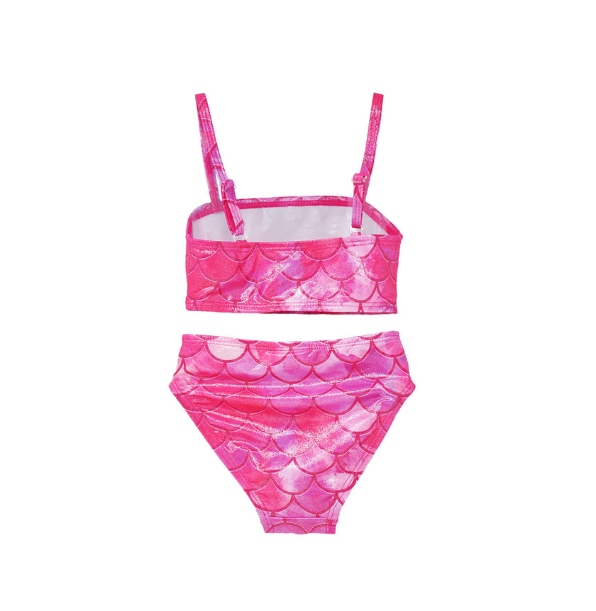 UPF 50+ 3 piece Mermaid Swim Set w/ Shimmer Effect – Little-Minnows