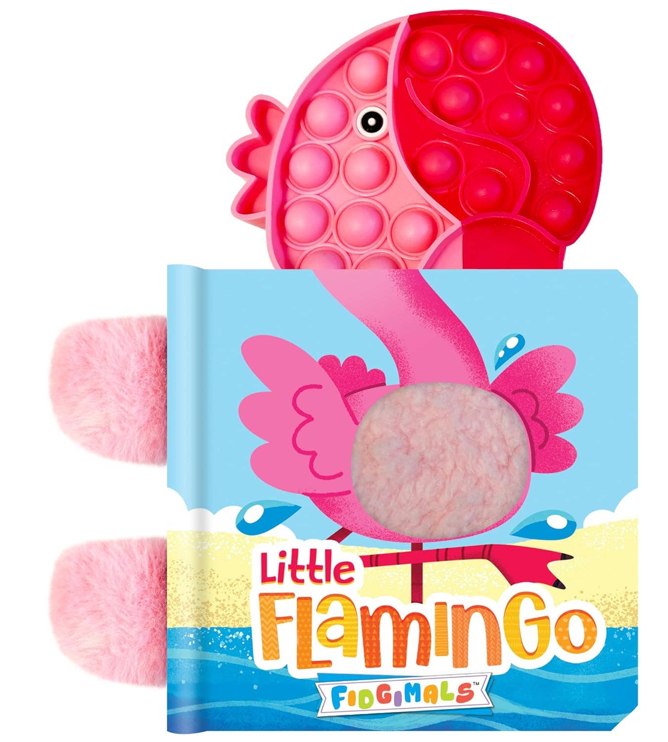 Little Flamingo - Your Sensory Fidget Friend Board Book – Little-Minnows