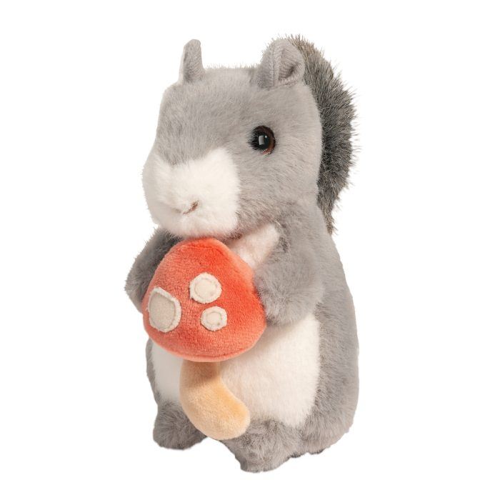 Squirrel With Mushroom Plush Stuffy Stuffed Animal – Little-Minnows