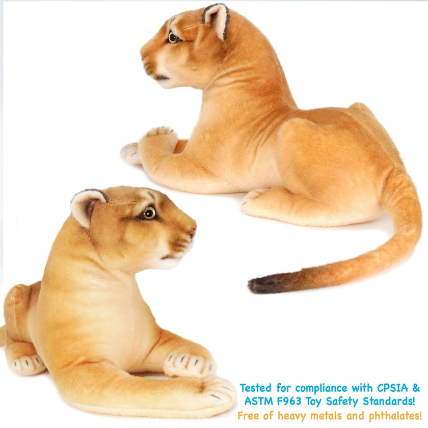 Monique the Mountain Lion | 18 Inch Stuffed Animal Plush – Little-Minnows