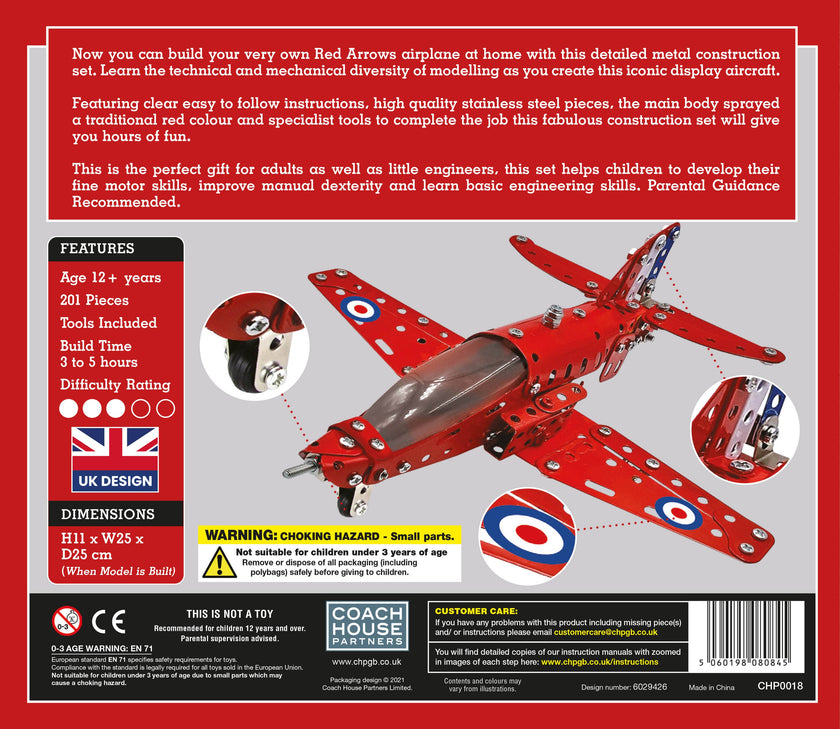 Red Arrows Metal Construction Kit – Little-Minnows