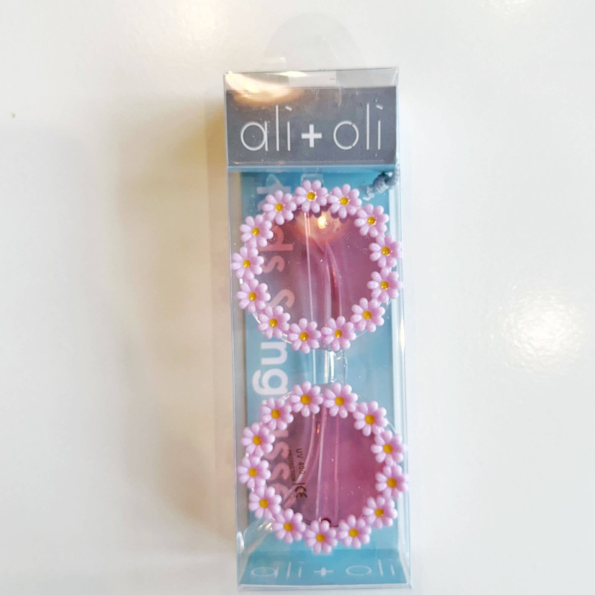 Sunglasses for Kids (Daisy Pink) Flower Frame – Little-Minnows
