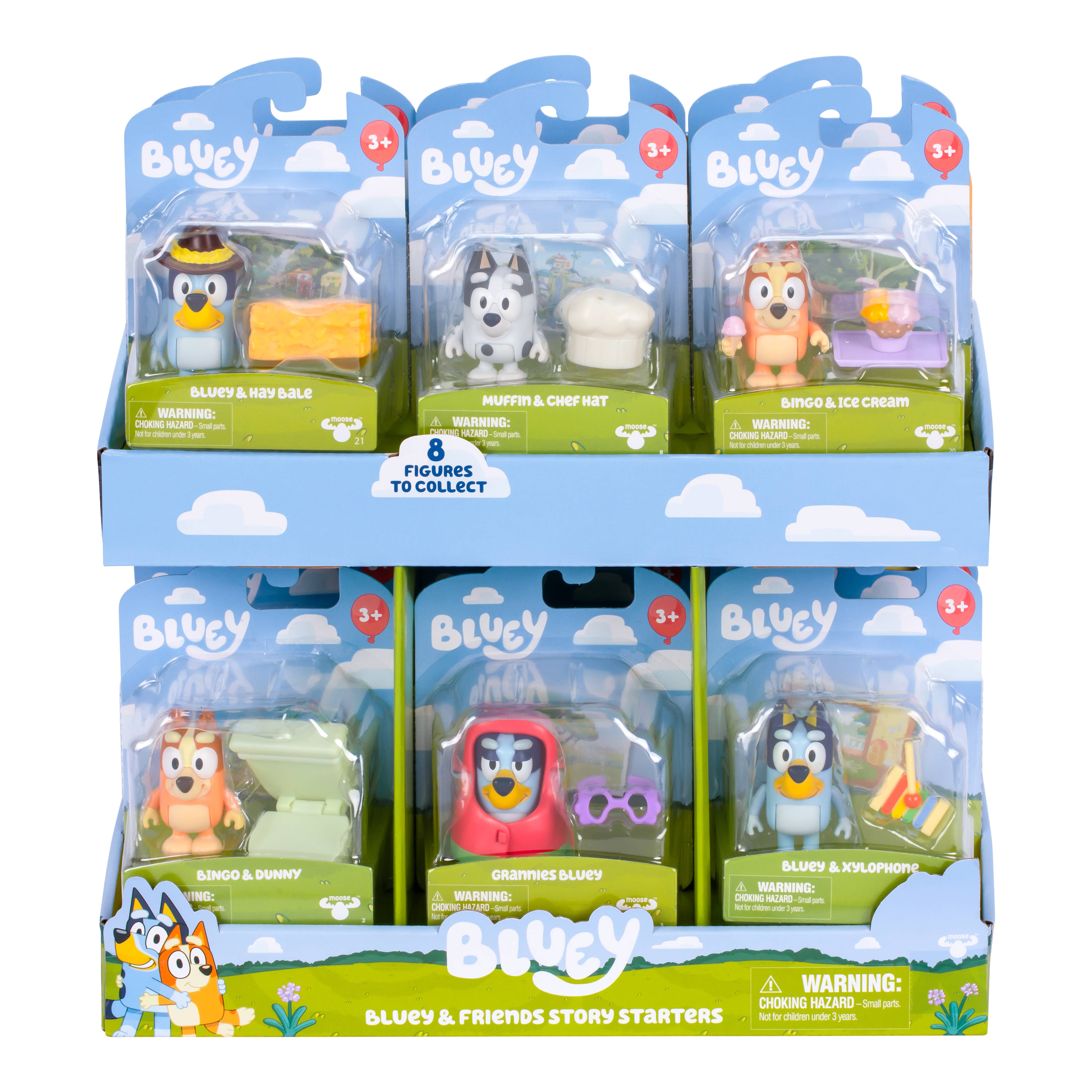 Bluey Story Starter Pack Toy- Assorted – Little-Minnows