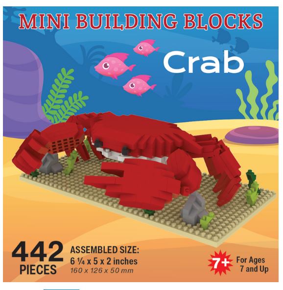 Crab Mini Building Blocks – Little-Minnows