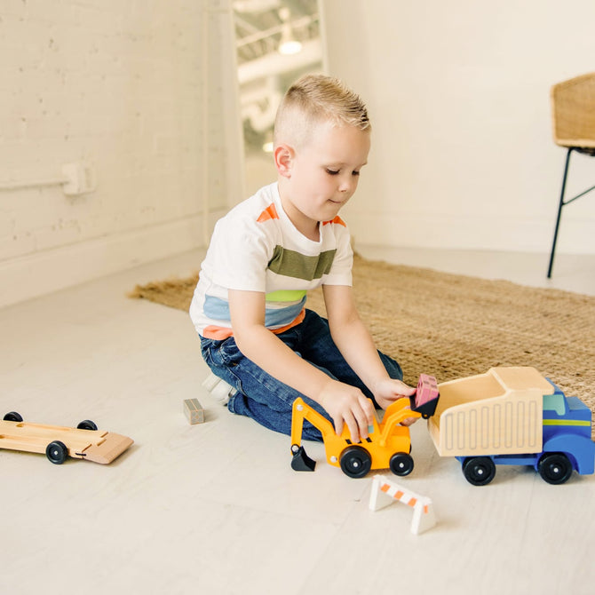 Classic Toy Dump Truck & Loader – Little-Minnows