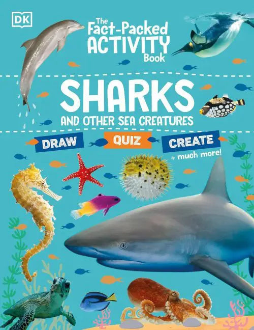 Fact-Packed Activity Book – Sharks and Other Sea Creatures – Little-Minnows