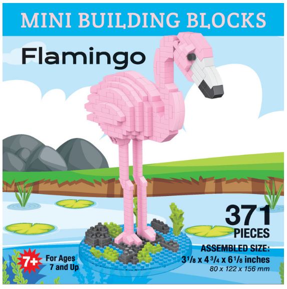Flamingo Mini Building Blocks – Little-Minnows