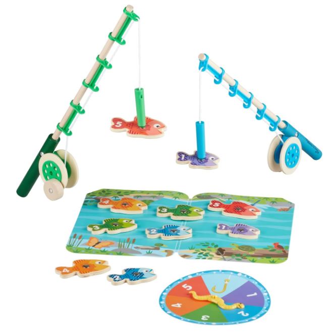 Catch & Count Magnetic Toy Fishing Rod Set – Little-Minnows