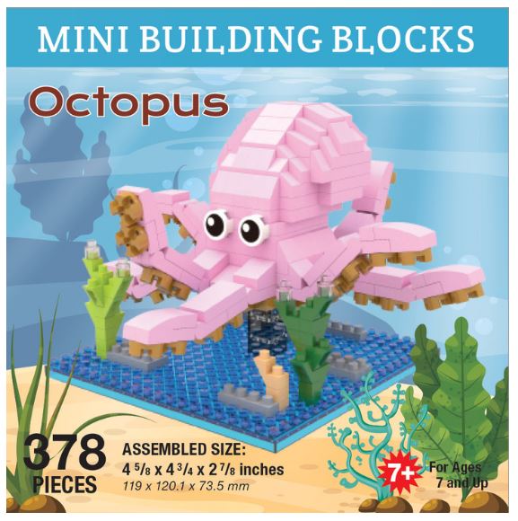 Octopus Mini Building Blocks – Little-Minnows