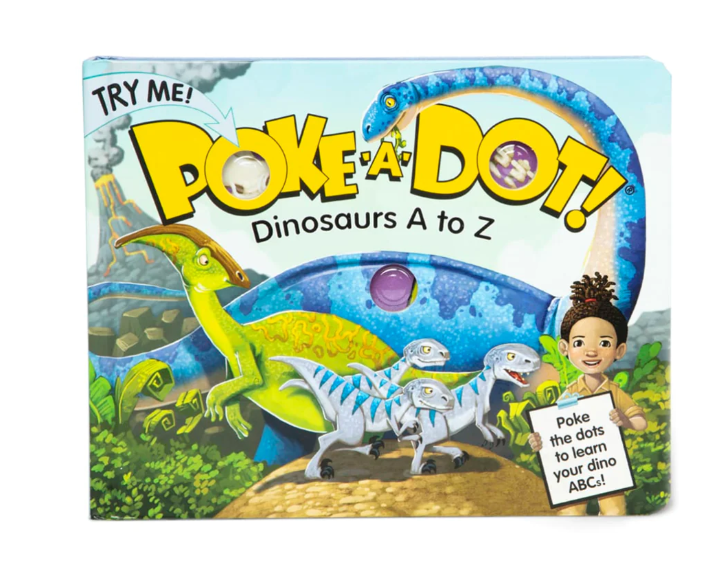 Poke-A-Dot Book: Dinosaurs A to Z – Little-Minnows