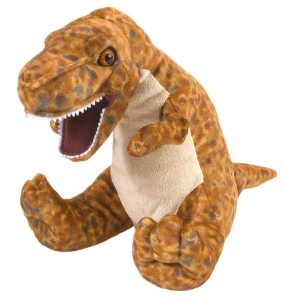 T-Rex Orange 10" Plush Stuffy Stuffed Animal – Little-Minnows