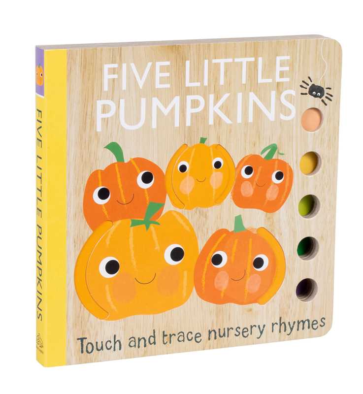 Touch and Trace Nursery Rhymes: Five Little Pumpkins Board Book ...