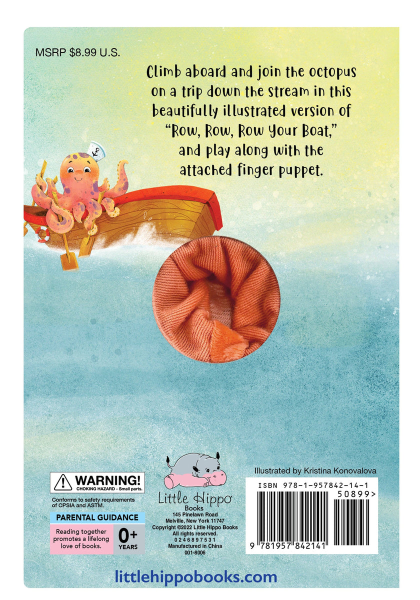 Row, Row, Row Your Boat - Finger Puppet Book – Little-Minnows