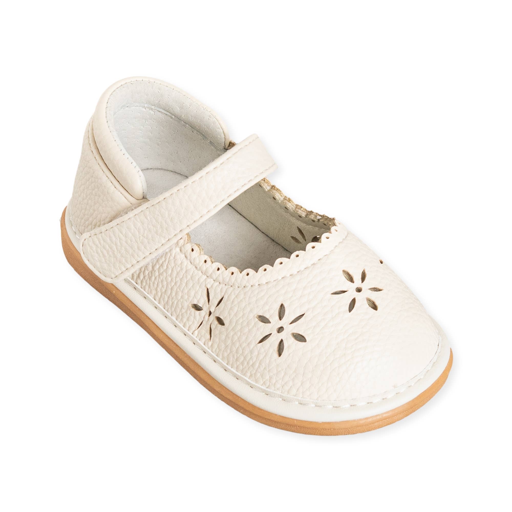 Wee Squeak Ellie Ivory Shoes – Little-Minnows